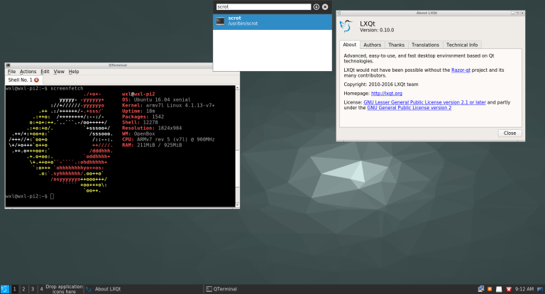 Lubuntu Xenial Xerus (with LXQt) in a Raspberry Pi 2 – Lubuntu